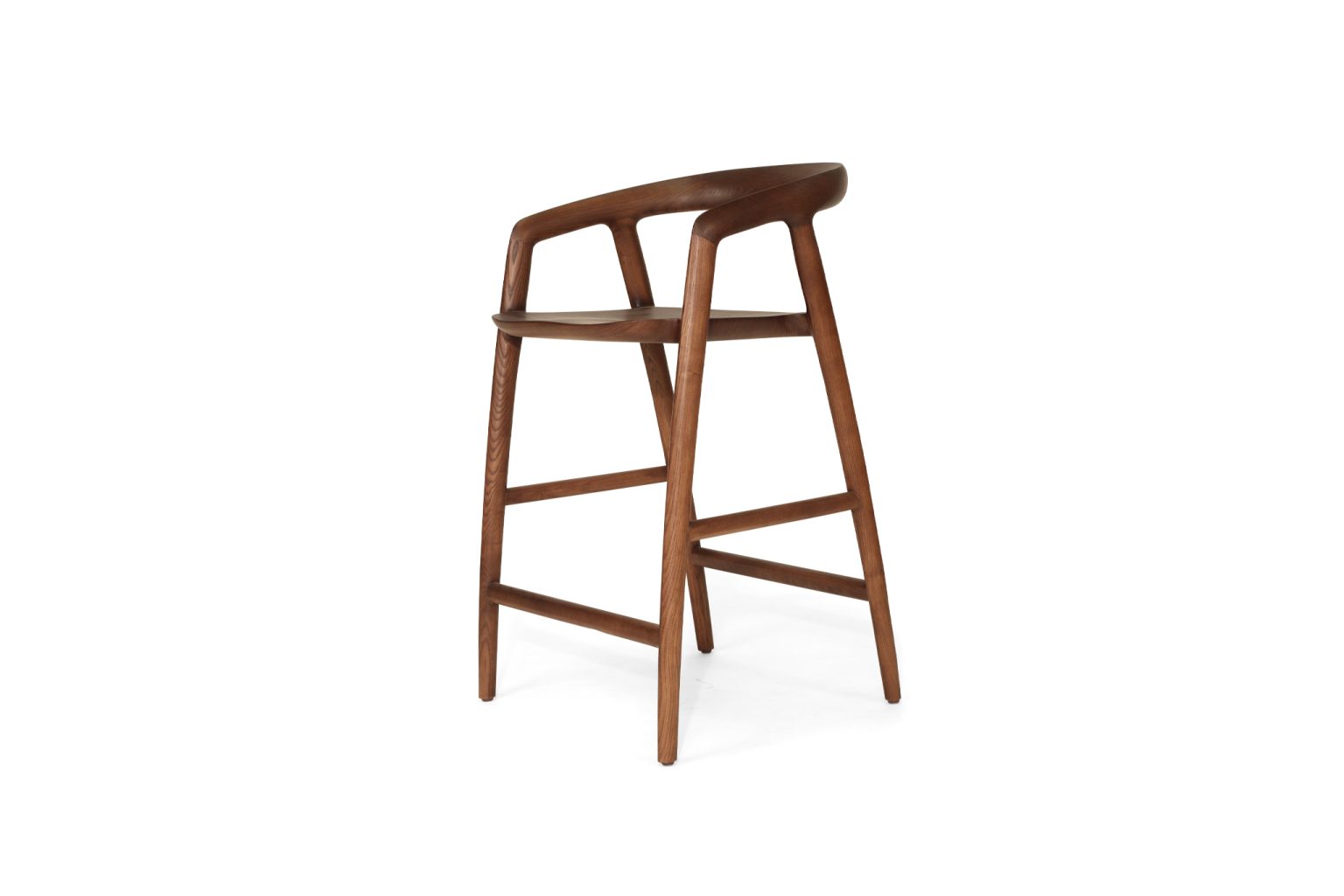 Cali Counter Stool - Walnut - Abide Interiors